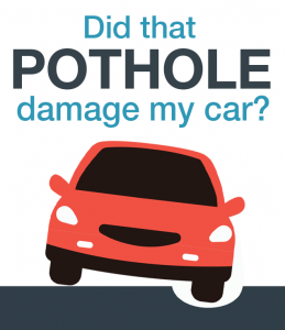 Damage from hitting a pothole? - Roberts Automotive